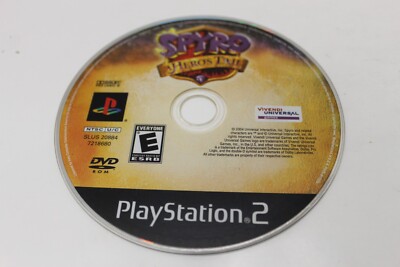 Spyro A Hero's Tail (PS2, 2004) Disc Only | eBay
