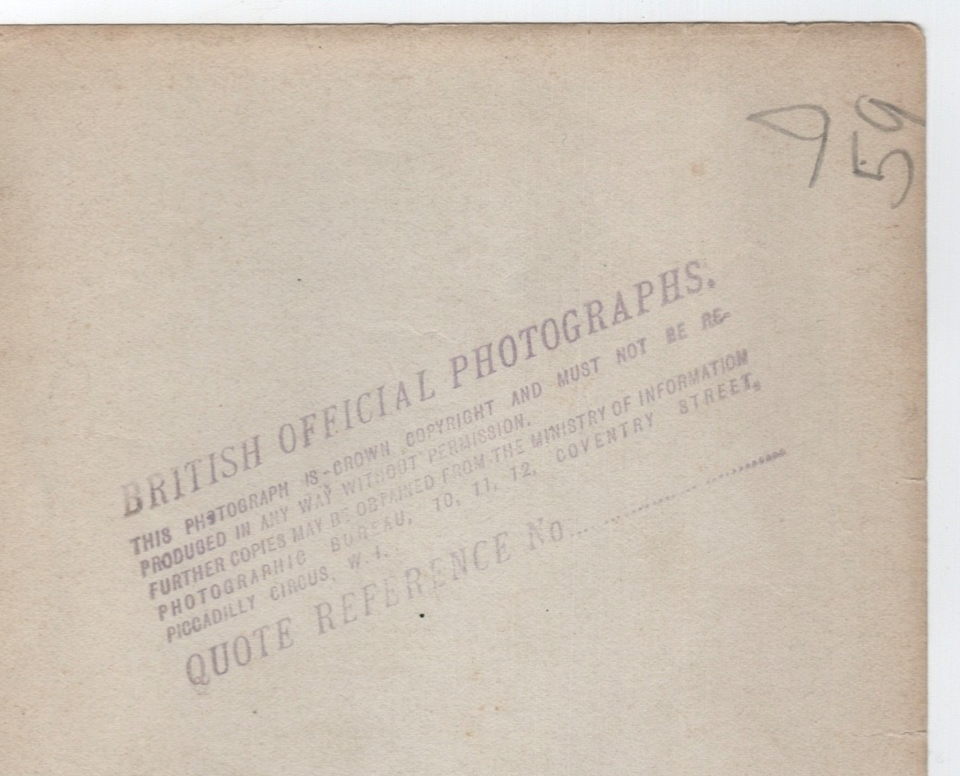 WW1 Tank Corps Mk I Tank Somme Original 1916 Large Official War Office ...