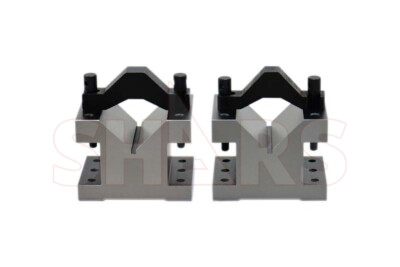 4-1/8 x 3-1/16 2-1/4" Capacity V-Block V blocks Clamp hardened Pair Set ...