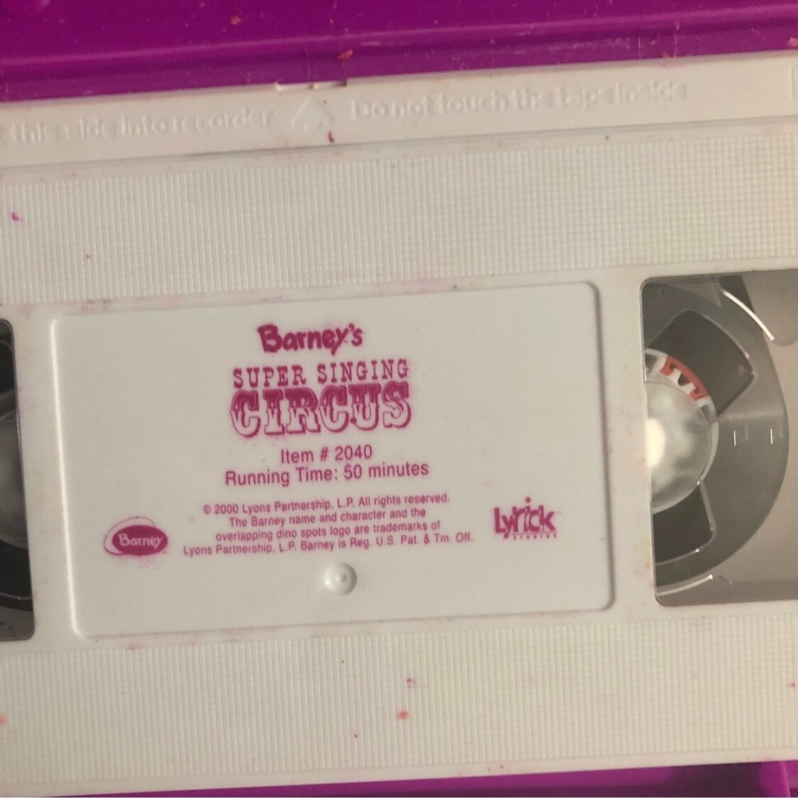 Barney’s Super Singing Circus VHS | Grelly USA