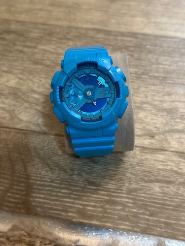 casio g shock watch neon blue | eBay