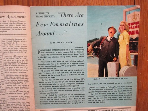 Sept. 12, 1964 Chicago Tribune TV Week Mag(BING CROSBY/FRANK McHUGH ...