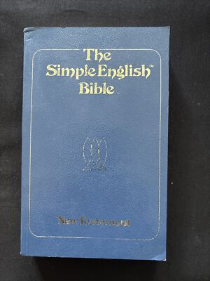 The Simple English Bible New Testament Paperback | eBay