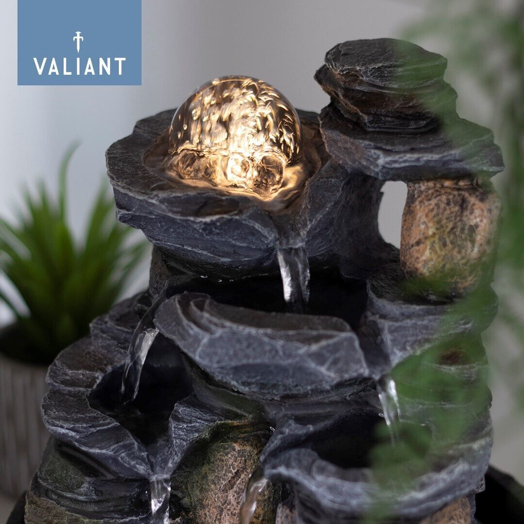 Glass Tabletop Fountain Valiant Table Top Indoor Water Fountain With