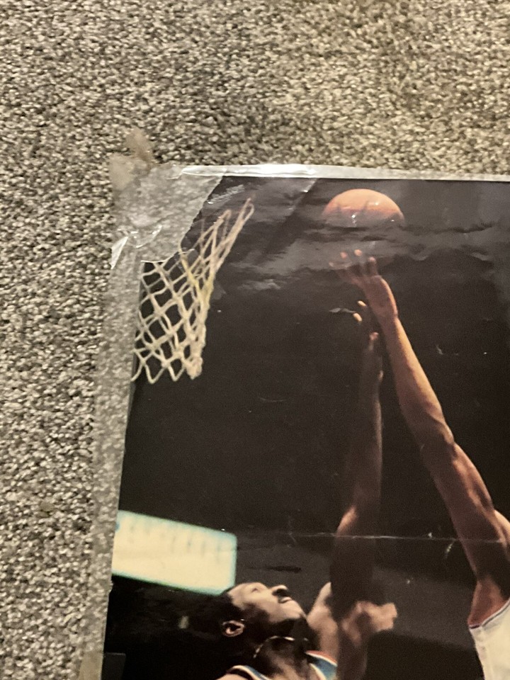 Vintage Original Converse Dr J-Julius Erving 23x17 Basketball Poster ...