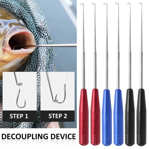 2pcs Fish Hook Remover Fishing Hook Quick Removal Tool Stainless Steel ...