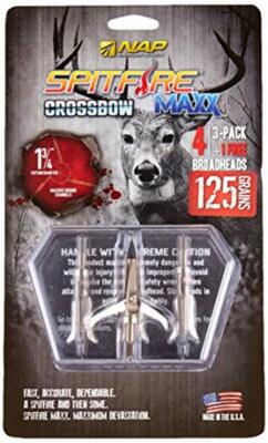 New Archery Products NAP Spitfire Maxx 125 X-Bow Tt 4-Pack | eBay