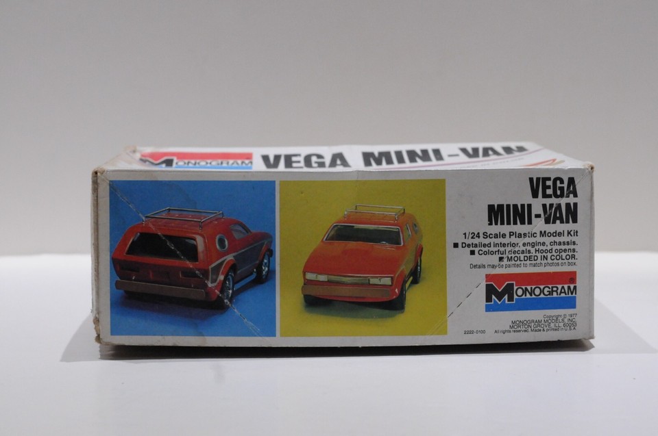 MONOGRAM VEGA MINI-VAN SCALE 1:24 MODEL KIT 2222 | eBay