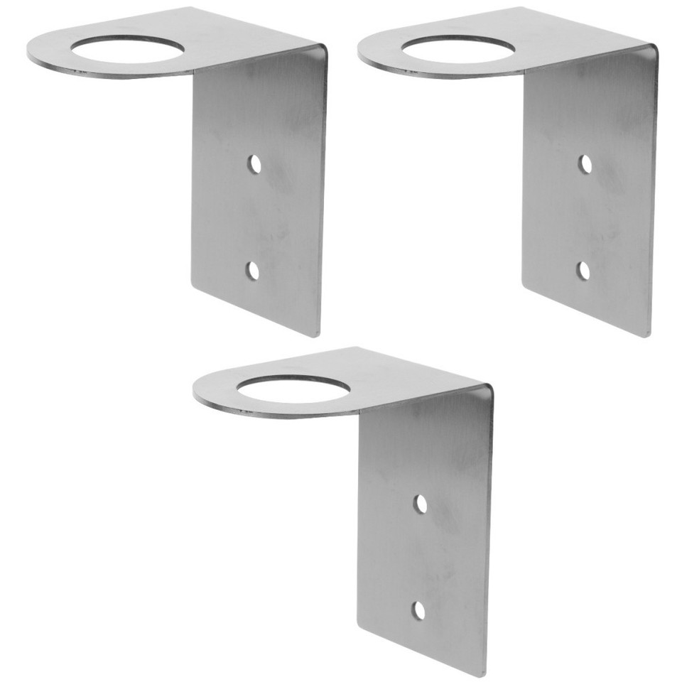 3 Pack Bathroom Wall Bracket Hanging Soap Bottle Holder Adhesive | eBay UK