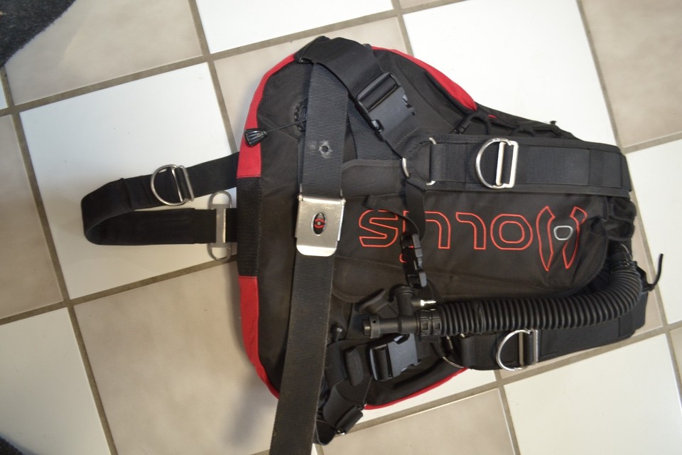 Hollis SMS75 Complete Sidemount BCD Package SM-MD Cave & Open Water ...