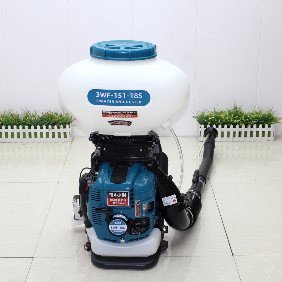 3WF-18S Powder Sprayer Spray Pesticide Fertilizer Seed Large Area ...