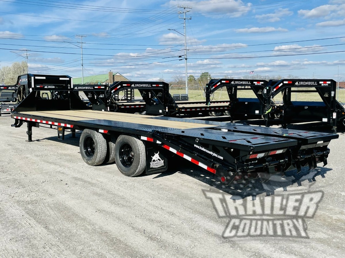 Small Gooseneck Equipment Trailers