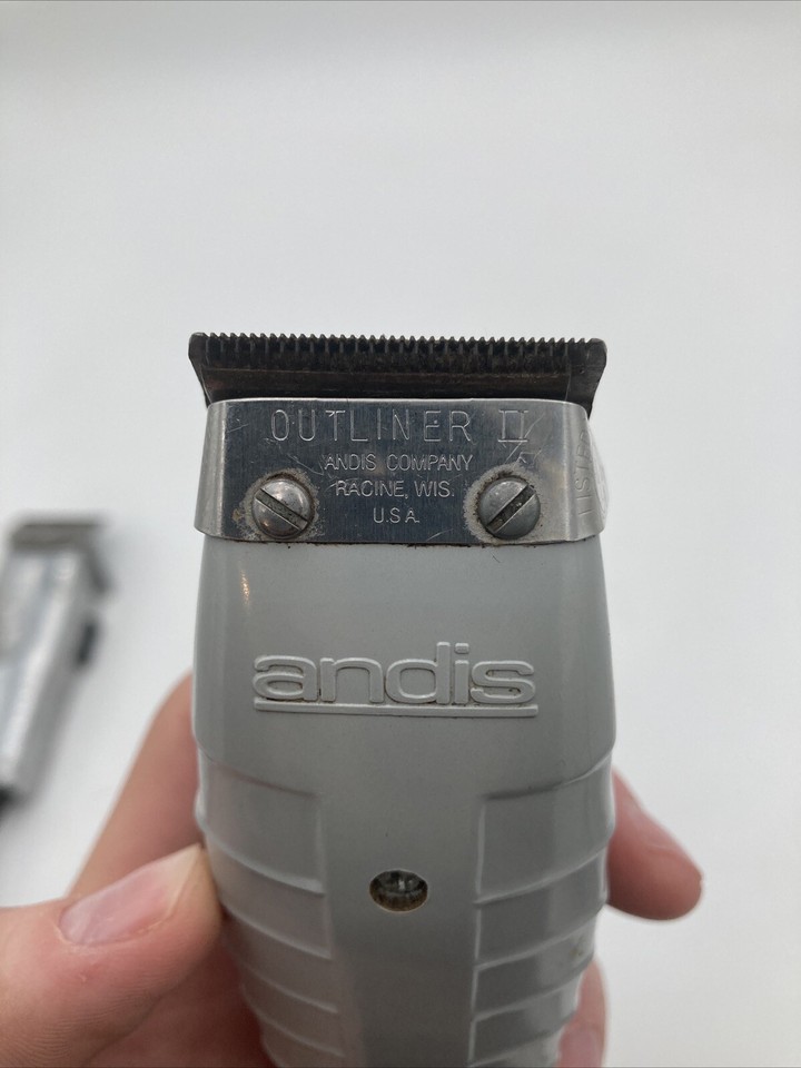 Vintage Andis Master Model ML 317G & Andis Outliner II Model G Clippers ...