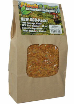 Scenic Express ~ Flock & Turf Ground Cover ECO-Pak 48oz Early Autumn ...