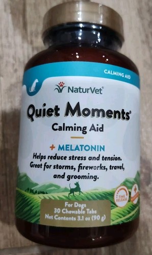 NaturVet Time Release Quiet Moments Tasty Chewable Tablets 1ea/3.1 oz ...