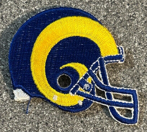 LOS ANGELES RAMS NFL FOOTBALL VINTAGE 2.25" HELMET LOGO TEAM PATCH | eBay