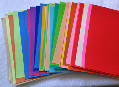 180 Sheets ORIGAMI Square PAPER SINGLE SIDED 24 Colours150 x150mm Made ...