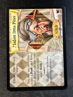 Harry Potter TCG 21/80 Madam Irma Pince Diagon Alley Character Rare NM ...