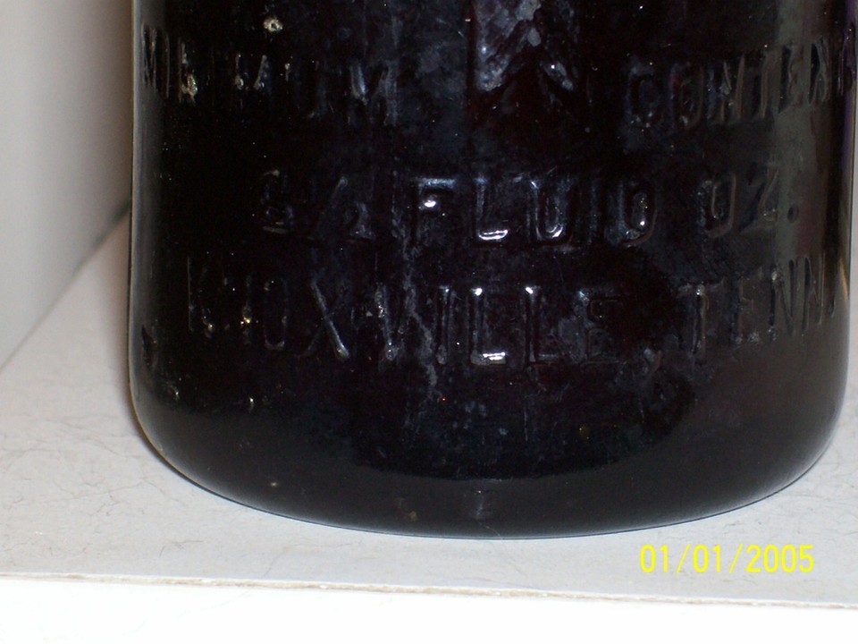 Amber Coca Cola Bottle Knoxville, Tenn. Double Arrow 1910 Exceptional ...