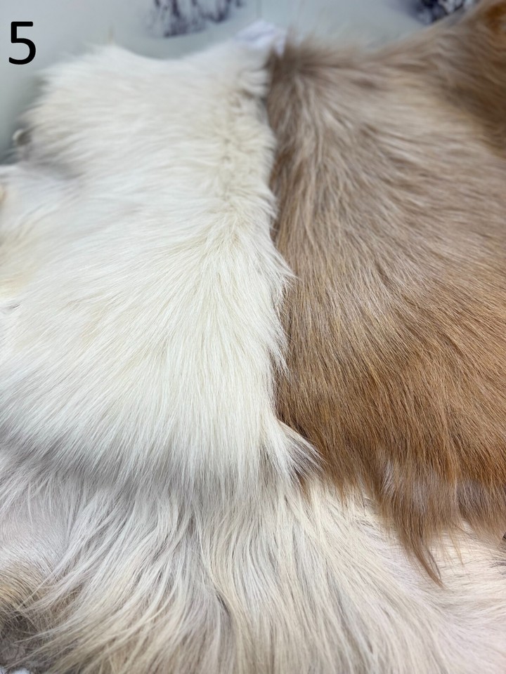Knee shaggy women yeti boots Winter real goat Womens furry boots | eBay UK