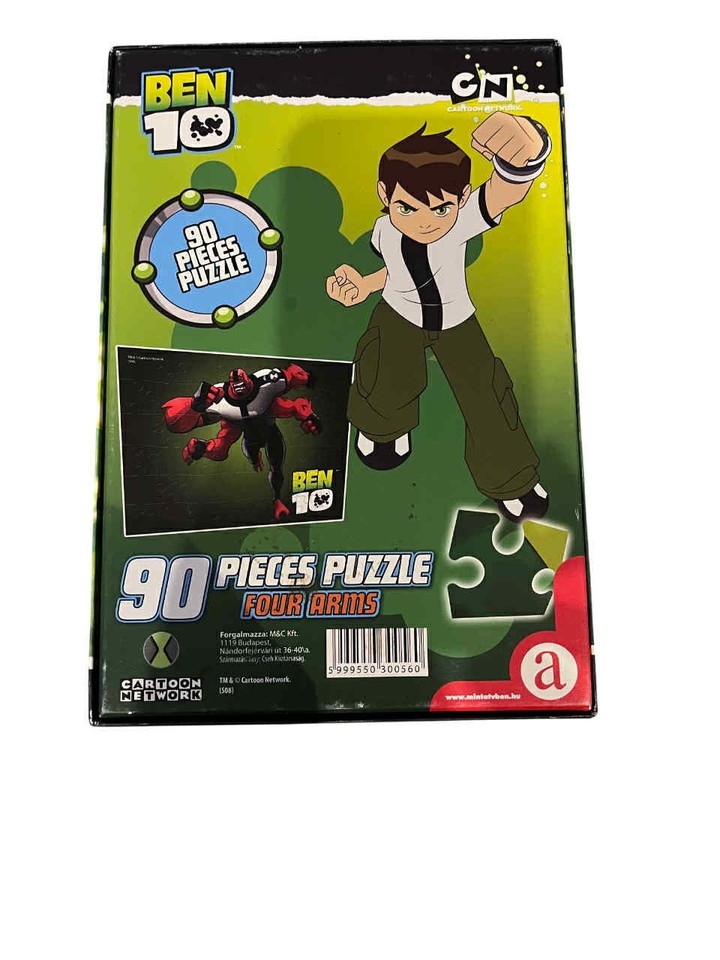 Ben 10 Puzzle 90 Pieces – Cartoon Network – Kids & Collectors | eBay UK