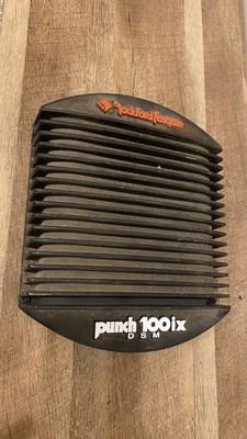 Rockford Fosgate PUNCH 100ix DSM Car Audio Amplifier 🇺🇸 OLD SCHOOL | eBay