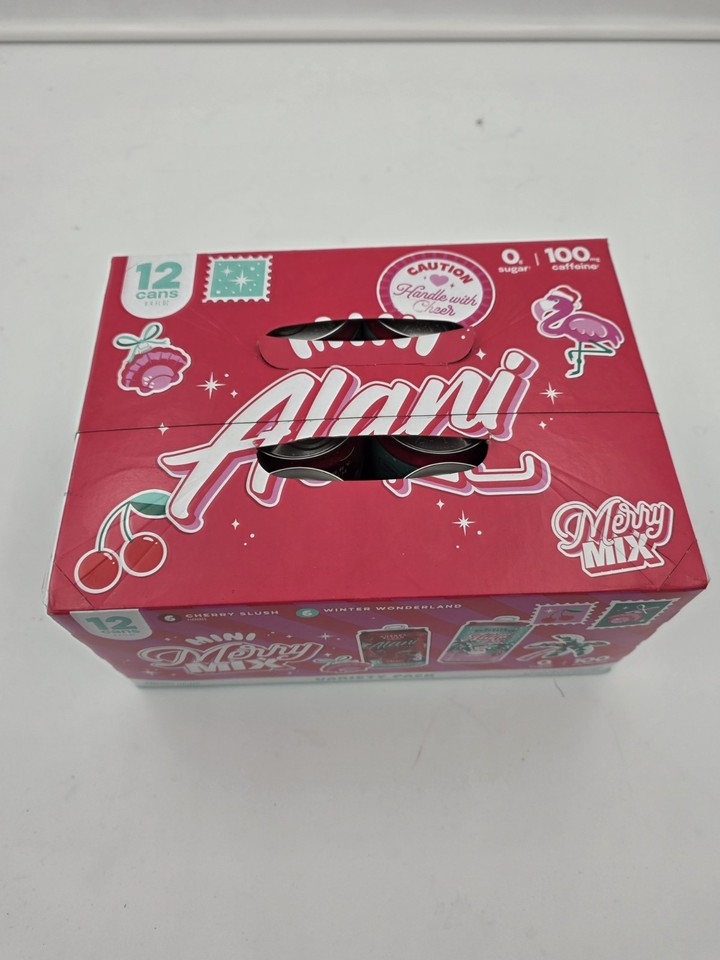 Alani Nu Mini Energy Drink - Merry Mix - Limited Edition 12 Drinks 8.4 ...