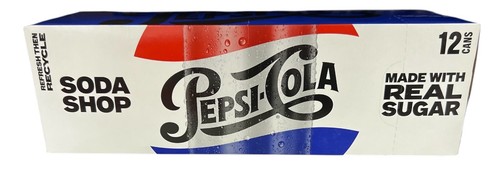 Pepsi Cola Throwback 12 pack Made with Real Sugar | eBay