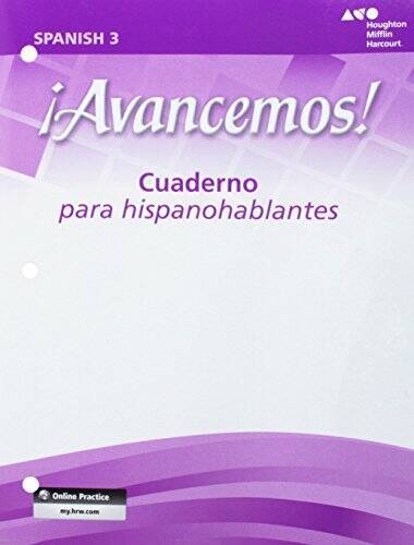 Avancemos! (Avancemos!) 3 Tres Cuaderno Para Hispanohablantes ...