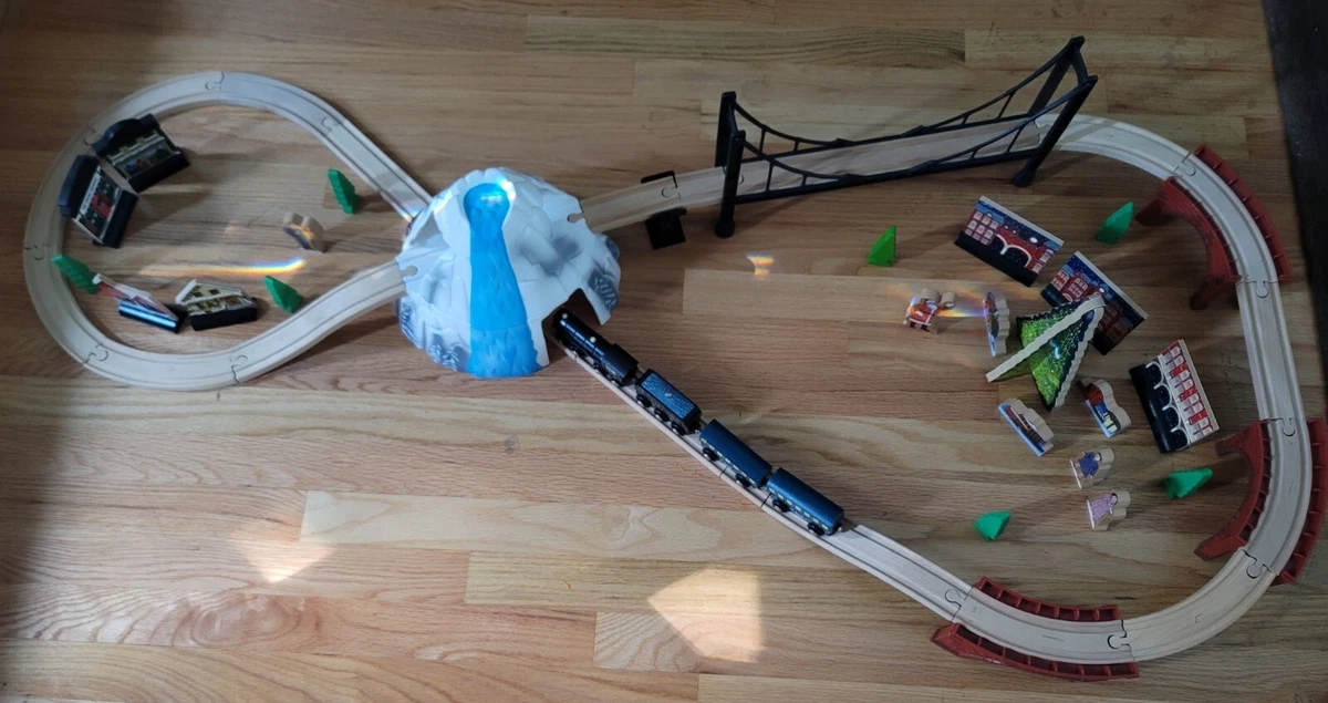 Polar Express Wood Train Set