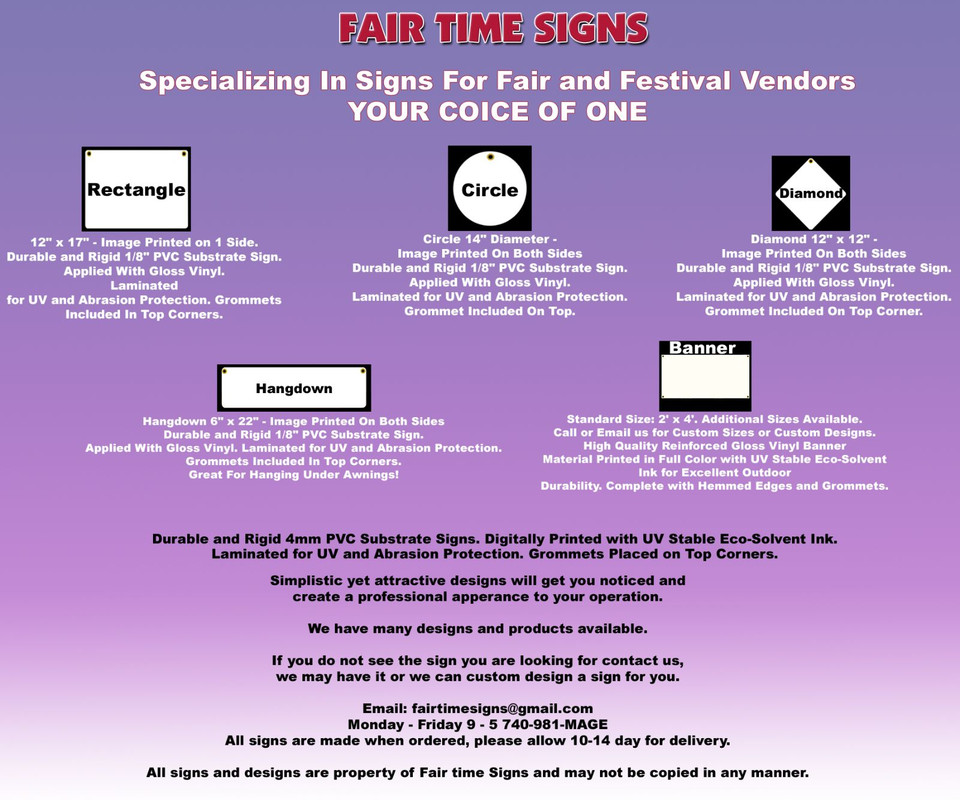 BIG TURKEY LEG SIGN - Concession Trailer, Stand, Cart 12" x 17" PVC | eBay