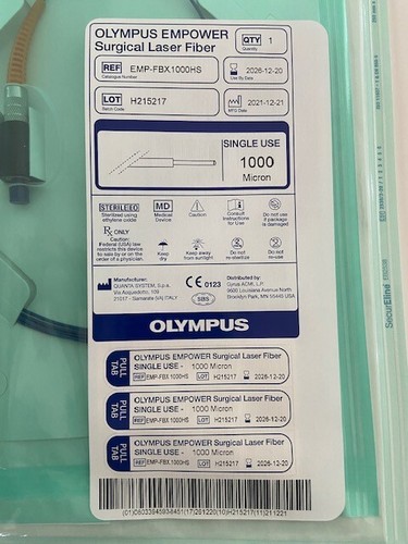 Olympus Empower Surgical Laser Fiber 1000 Micron Holmium Exp 2026 EMP-FBX 1000HS | eBay