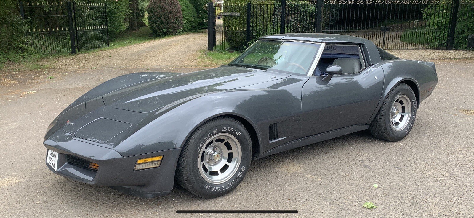 1980 Chevy Corvette 5.7 V8 T Top Auto Air Dam Model - UK American Cars