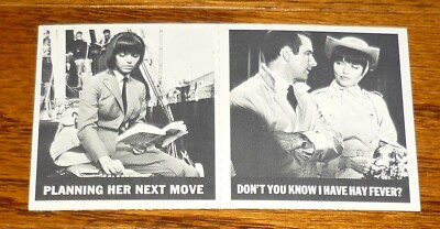 1966 Get Smart trading cards panel # 65/13, Topps Don Adams Barbara ...