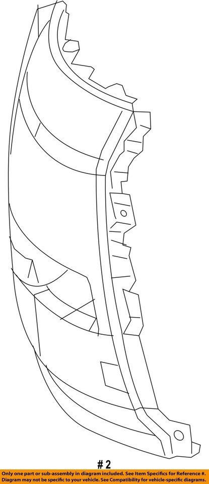 CHRYSLER OEM 19-23 ProMaster 1500 Bumper Components-End Cap 1ZT91JXWAA ...