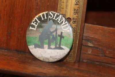 Vintage Button Pinback Let It Stand Patriotic | eBay