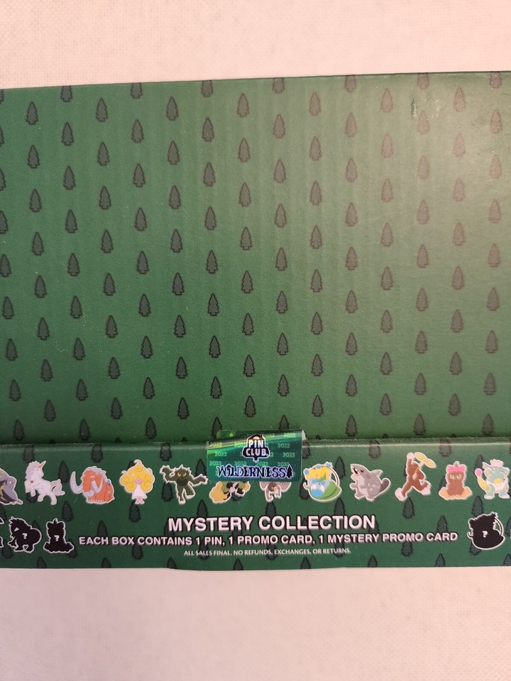 MetaZoo Wilderness Pin Club 1st Edition Mystery Collection Box Sealed ...
