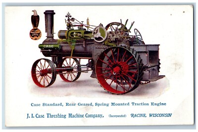 Racine WI Postcard JJ Case Threshing Machine Company Case Standard ...