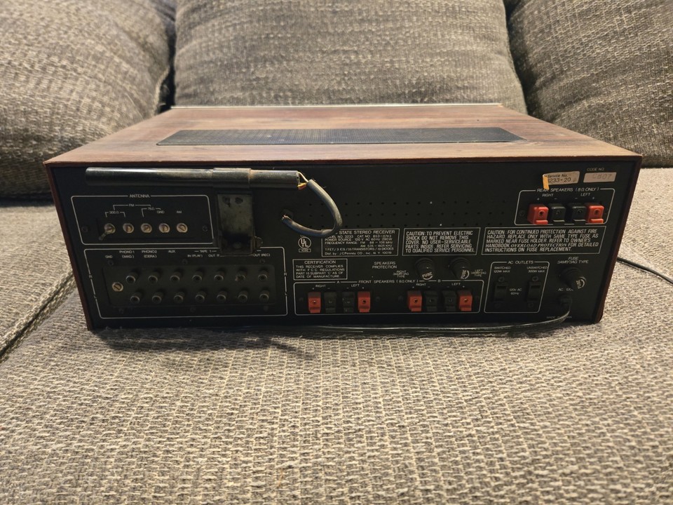 MCS Modular Component Systems 3233 Solid State AM/FM Audio Stereo ...