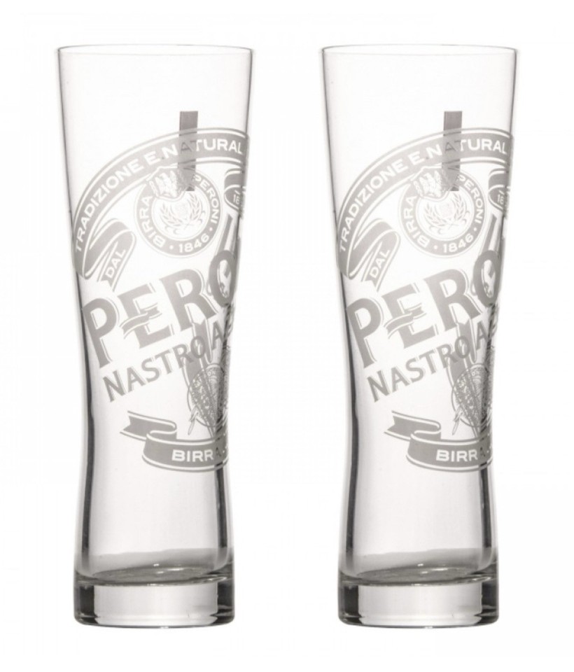 2x Peroni Half Pint Glasses - Brand New, | eBay UK