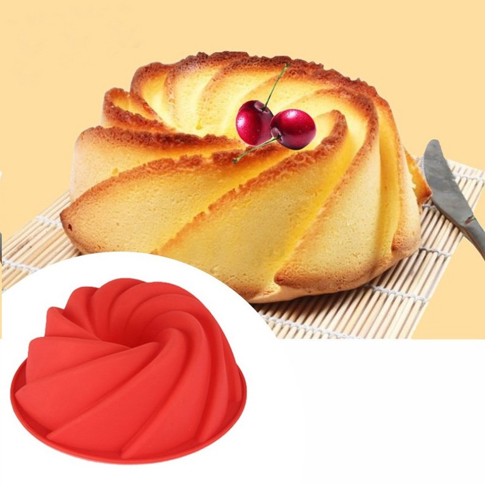 Silicone Mold Large Funny Colorful Cake Simple Practical Baking Molds ...