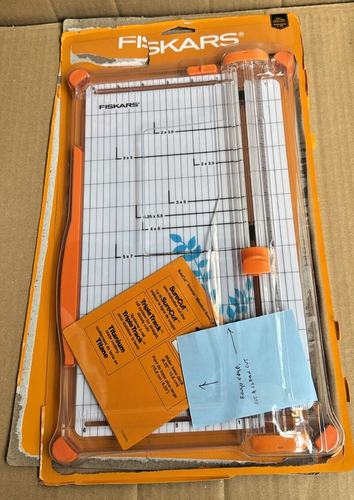 Fiskars Precision Paper Trimmer, Easy, Safe and Accurate for Crafts ...