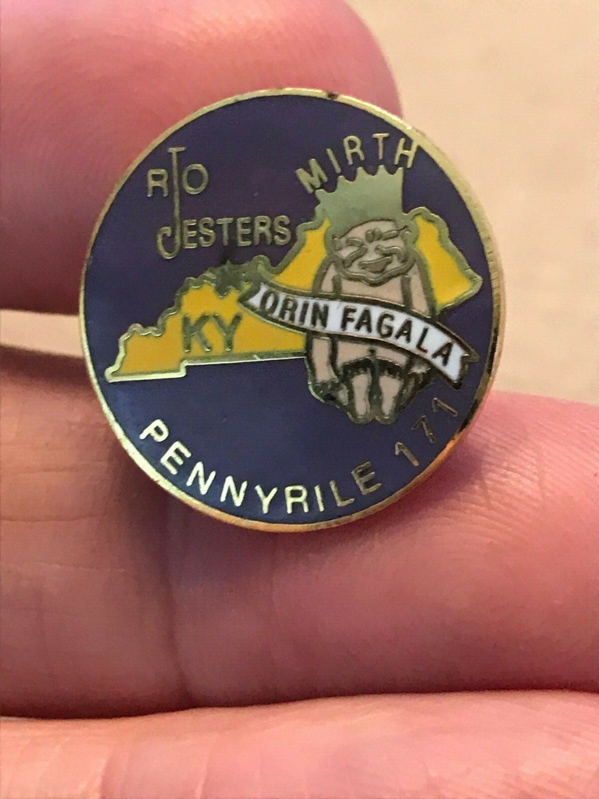 ROJ - Royal Order of Jesters Pin - Pennyrile 171 | eBay