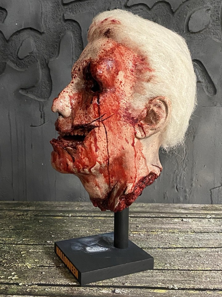Halloween 2018 Michael Myers Officer Francis Severed Head Prop W ...