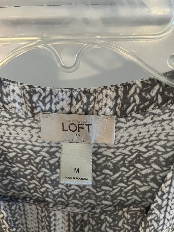 Loft Brand Women's top. Sleeveless/Gray. Size Medium EUC | eBay
