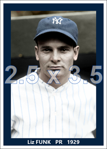 Liz Funk - 1929 New York Yankees - choose a style - colorized print | eBay