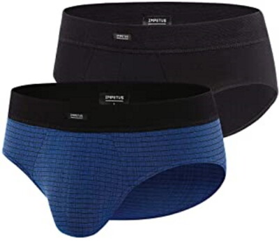 Impetus Set 2 Men's Briefs Size S/36 Blue and Black New | eBay UK