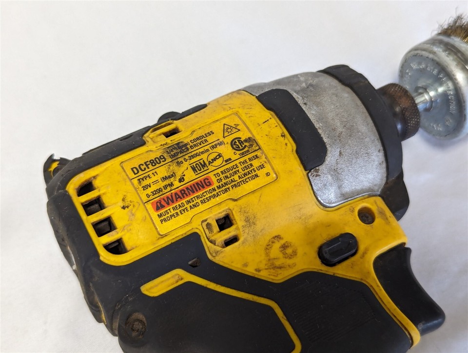 DEWALT DCF809 20V Brushless 1/4" Cordless Impact Driver | eBay
