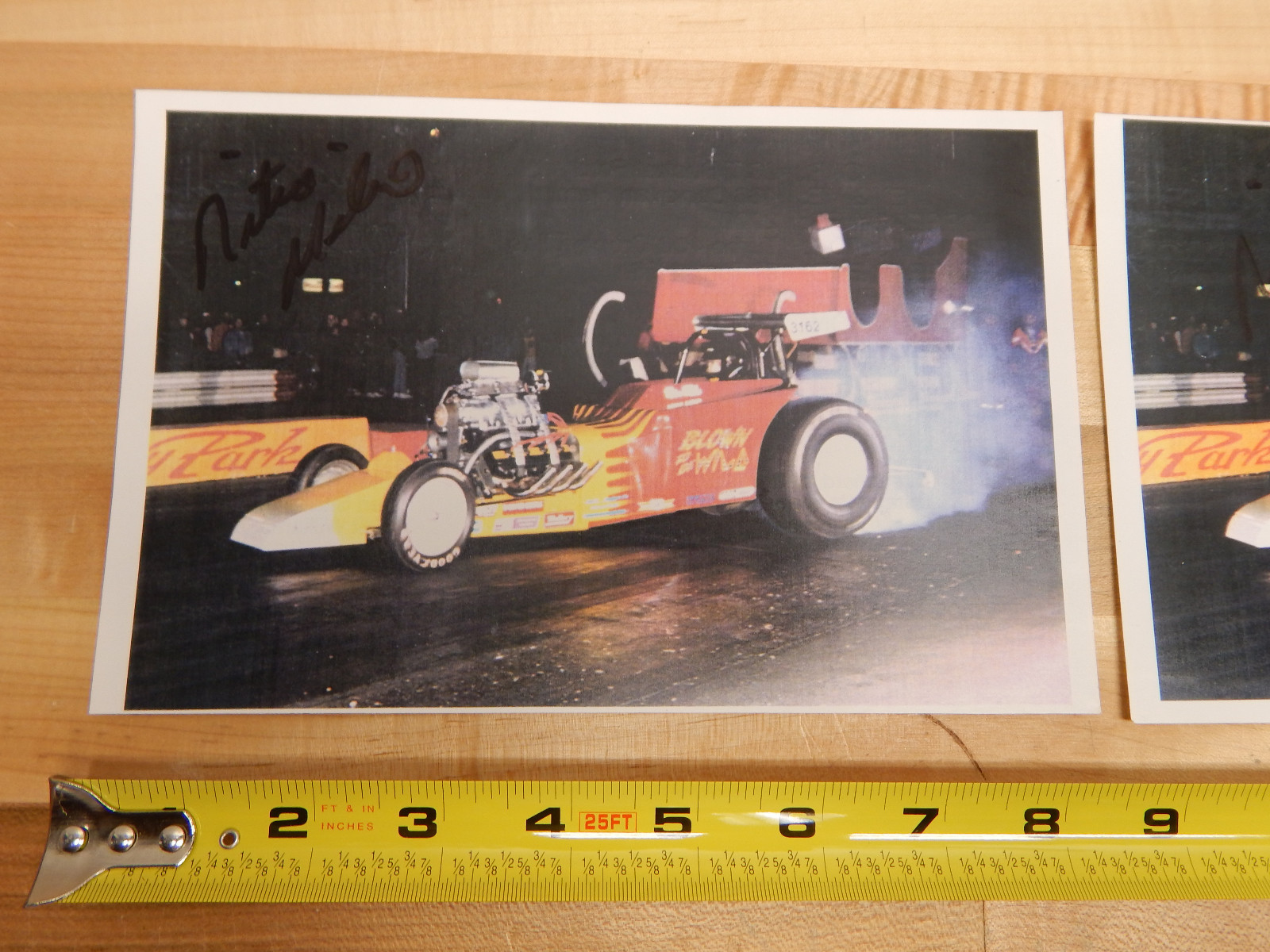 Lot 2 Nitro Mike Pohl Supercharged Warriors Vintage Dragster ...