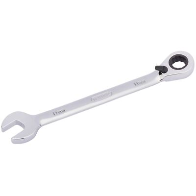 Draper HI-TORQ Metric Reversible Ratcheting Combination Spanner, 11mm ...
